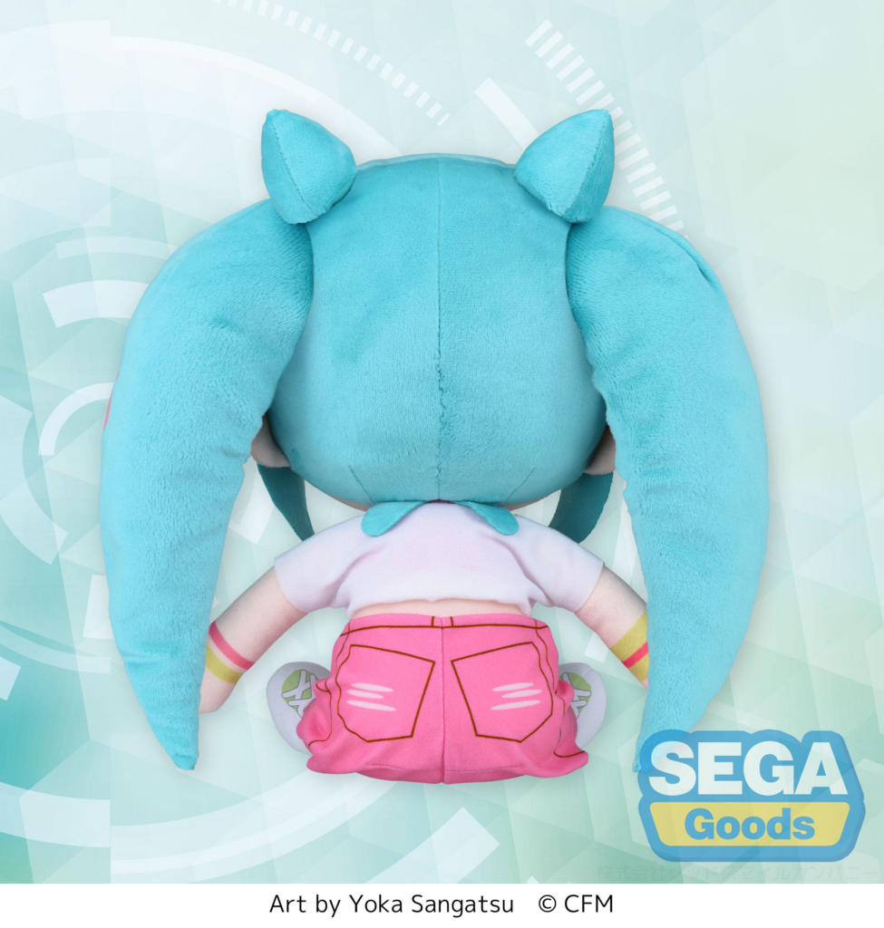 SEGA Fuwapuchi Hatsune Miku Series L Plush Hatsune Miku ~Live Cheering ...